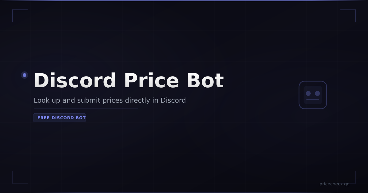 Discord Price Bot — RuneScape Price Checker Bot | PriceCheck.gg